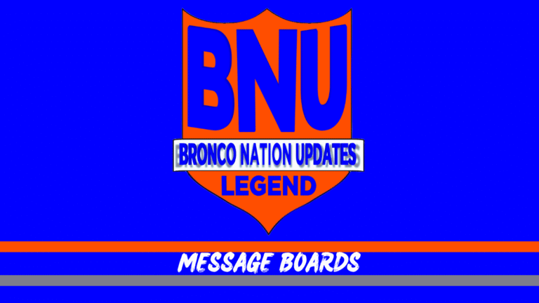 BOARDS - Bronco Nation Updates